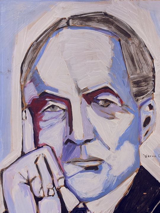 Warren G Harding - Ron Kammer - Paintings & Prints, Politics ...