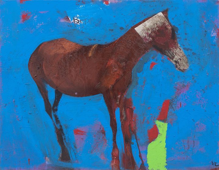 Horse - Ivan Chakarov - Paintings & Prints, Animals, Birds, & Fish ...