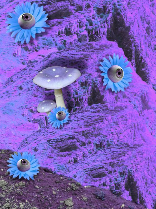 Flowervision - Sull's Gallery - Digital Art & AI, Fantasy & Mythology ...