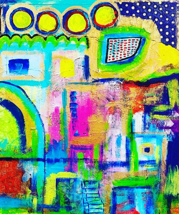 Rue de la Ville - Rachael Caskey Art Studio - Paintings & Prints ...