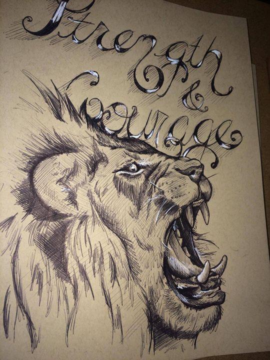 Fearless - Tyler Vaughn - Drawings & Illustration, Animals, Birds ...