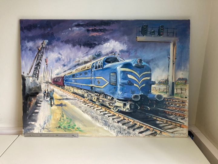 Deltic prototype - Stephen J Harvey - Paintings & Prints, Vehicles ...