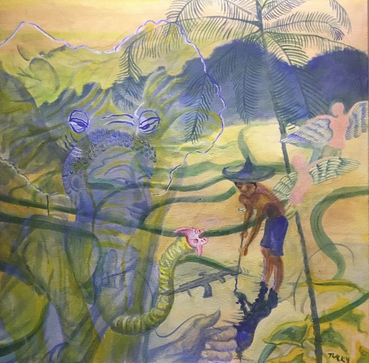 Chang Mai - Tucky Fussell - Paintings & Prints, Places & Travel, Asia ...