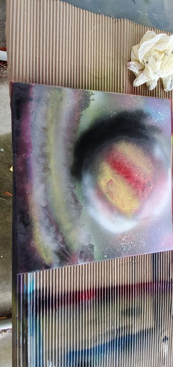 Gas giant - Michael's originals - Paintings & Prints, Abstract ...