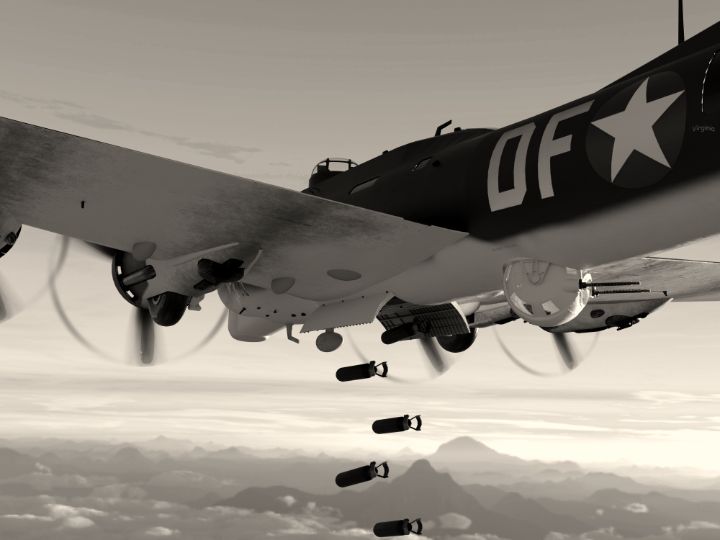 Boeing B-17 Flying Fortress Bomb Dro - Kevin Michael VerKamp ...