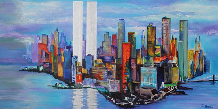New York City - Frank Farrow - Paintings & Prints, Places & Travel ...