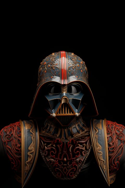Sith Lord by Leonardo da Vinci - Mauricio Longo - Digital Art & AI ...