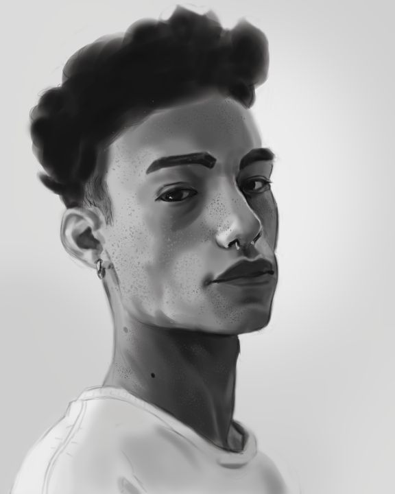 Nothing is Black and White - Travis Anderson - Digital Art & AI, People ...