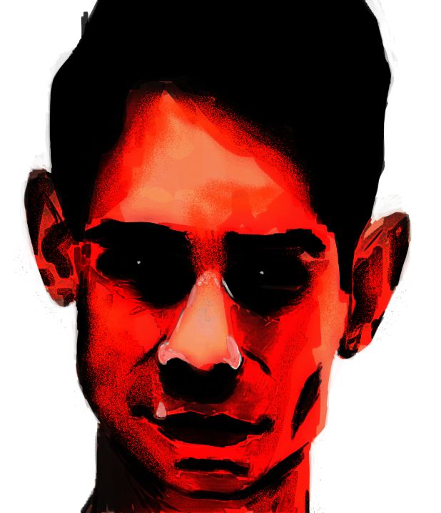 Scary - Travis Anderson - Digital Art & AI, People & Figures, Male Form ...