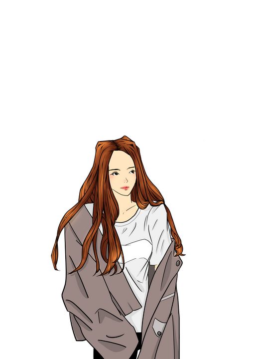 girl - Weyn - Digital Art & AI, People & Figures, Animation, Anime ...