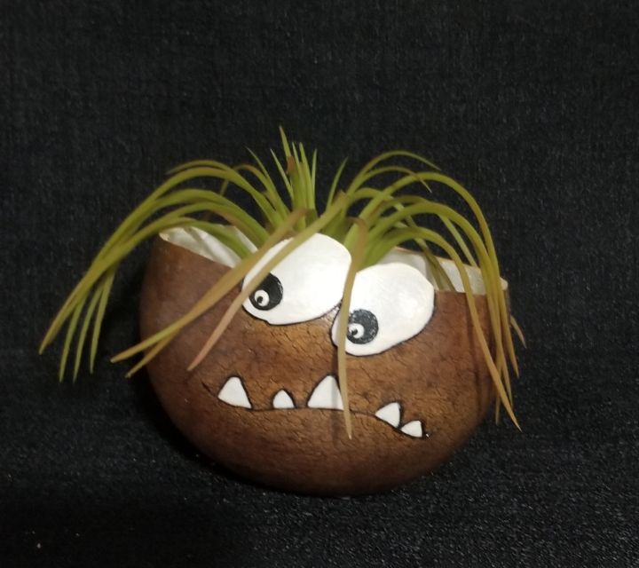 Google Eyes Planter - Knot Just Gourds - Crafts & Other Art, Gourds ...