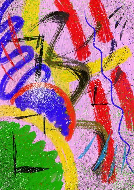 "time will tell" - Ronggur Elsafan - Digital Art & AI, Abstract, Color ...