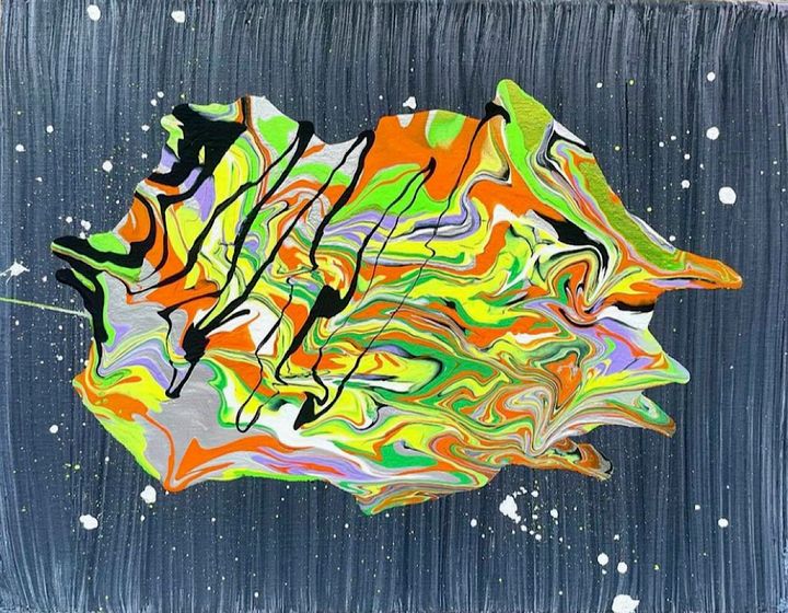 Space Vincent - abstractwayart - Paintings & Prints, Abstract, Color ...