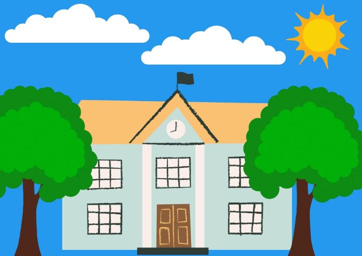 School in Nature's Embrace - RNArziki - Digital Art, Childrens Art ...