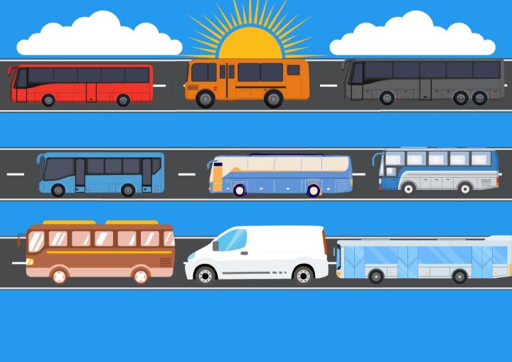 Convergence of Buses - RNArziki - Digital Art & AI, Childrens Art ...