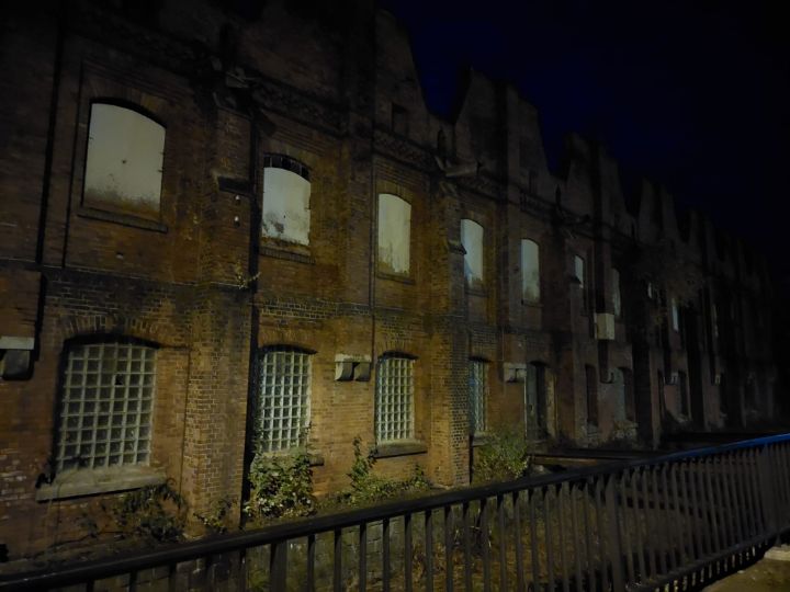 Old closed factory at night - Somniatrix - Photography, Buildings ...