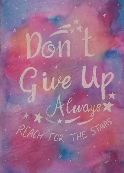 Motivational quote painting - Neha's gallery - Paintings & Prints ...