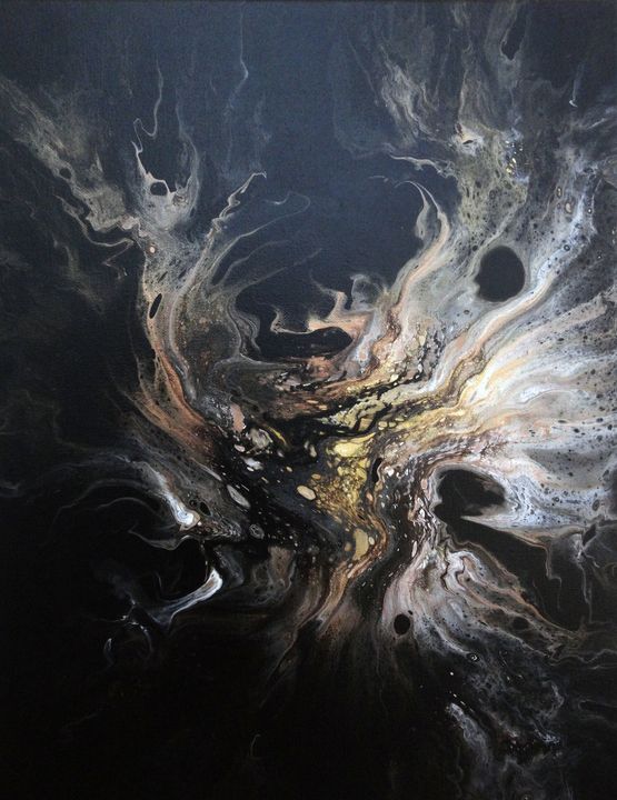 Cosmic Aspect - Chrysi Meramveliotaki - Paintings & Prints, Abstract ...