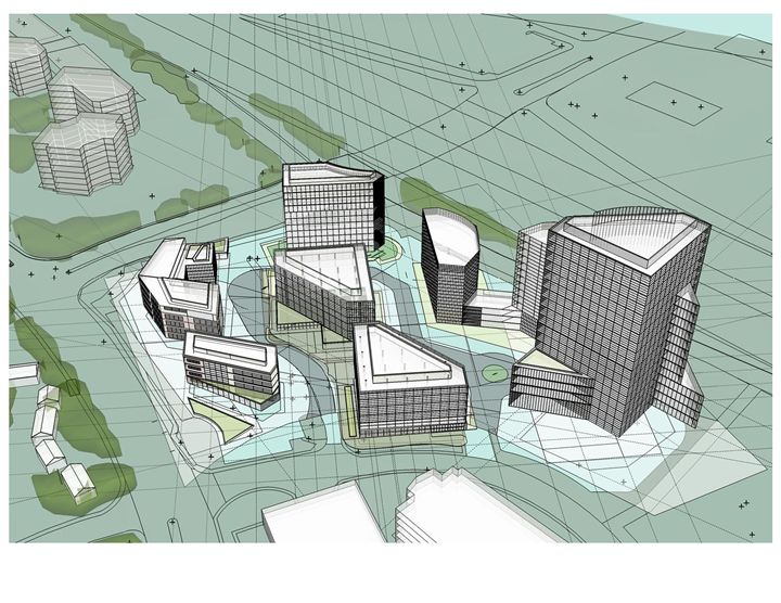 Transit Art 3 - NapkinSketch Art - Drawings & Illustration, Buildings ...