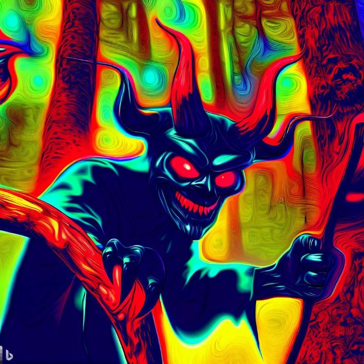 Satan on the prowl - Art Genesis Rich concepts - Drawings ...