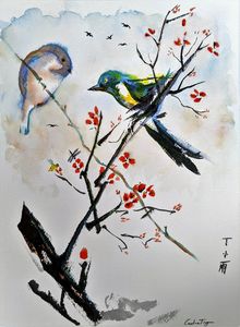 Resting Tiger and Dragon - Caroline Ting - Paintings & Prints, Animals ...