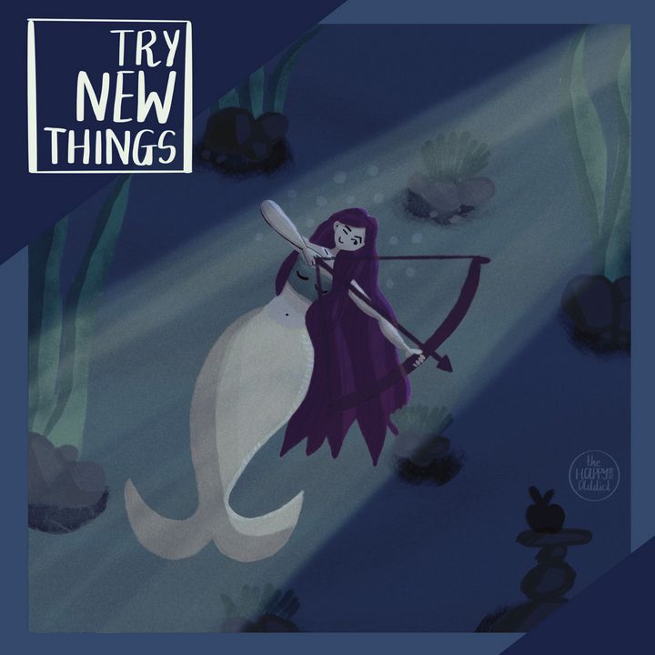 The Adventurous Mermaid - The Happyness Addict - Drawings ...
