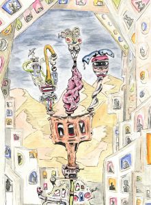 Block Party - Daniel Archer - Drawings & Illustration, Abstract, Other ...