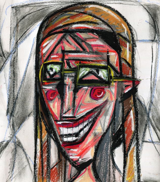 The Friendly Receptionist - Daniel Archer - Paintings & Prints, People & Figures, Female Form ...