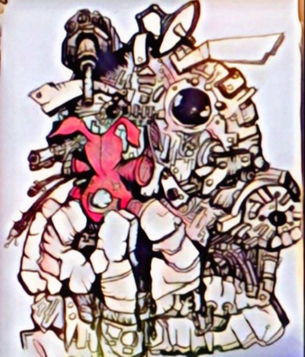 Rabbot - Alby the Art Goon - Paintings & Prints, Fantasy & Mythology ...