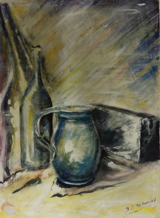 Still life by J.D. Schmidt - Hans Schmidt - Paintings & Prints, Still ...
