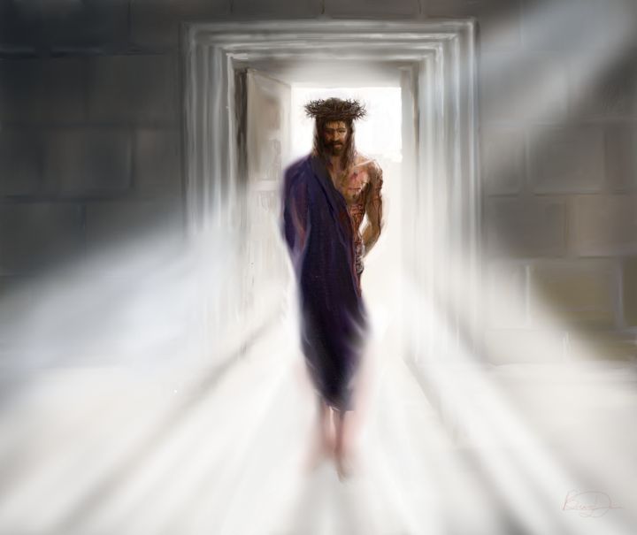 Jesus att he Judgment Hall - Brian's Art - Paintings & Prints, Religion ...