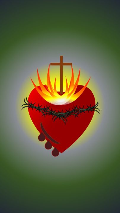 Sacred Heart Of Jesus Clip Art