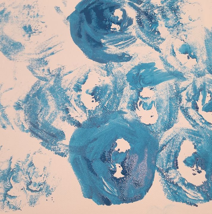 Body paint - Émilie - Paintings & Prints, Abstract, Irregular Forms ...