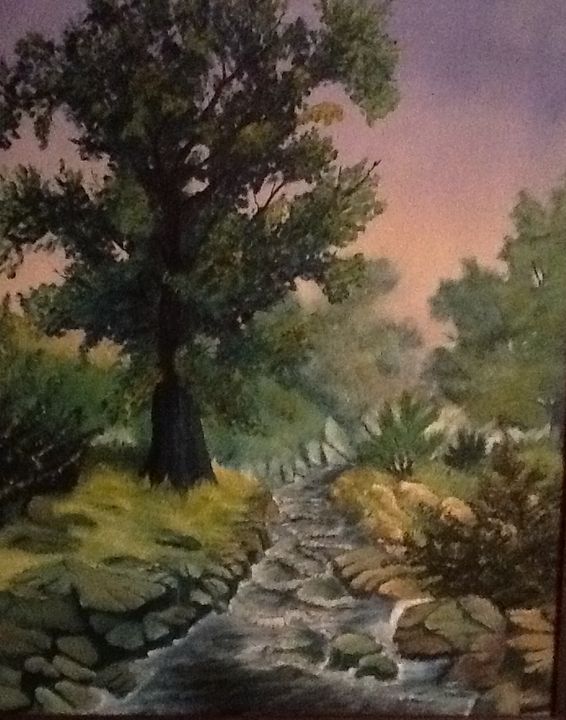 Running Water - Olenick’s - Paintings & Prints, Landscapes & Nature ...