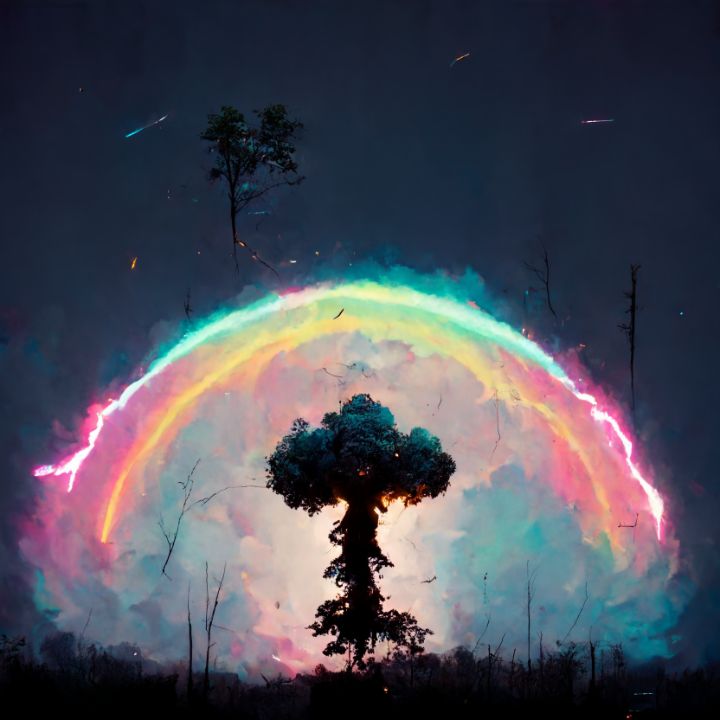 Tree of life in its creation - Neetghost - Digital Art & AI, Landscapes ...