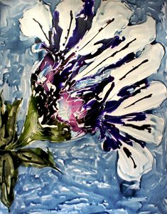 ZENMOKSHA FLOWERS - Paintings & Prints