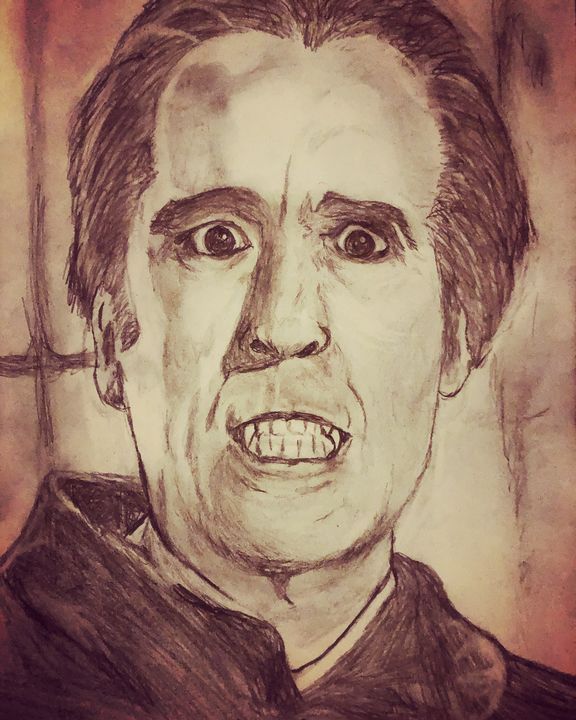 Dracula - Christopher Lee - BEBingham Art - Drawings & Illustration ...