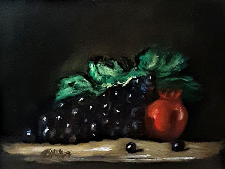 Lush - CJ Kell Art Work - Paintings & Prints, Still Life, Food ...
