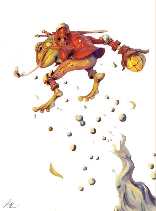 Frog Knight - JahviThomasonArt - Digital Art, Fantasy & Mythology ...
