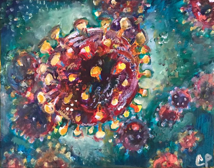 Rubella - Lydia Hamrick - Paintings & Prints, Science & Technology ...