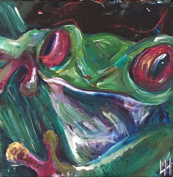 Reggie - Lydia Hamrick - Paintings & Prints, Animals, Birds, & Fish ...