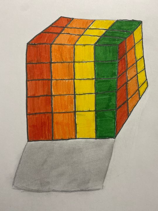 Giant Rubix Cube - Tyannah21 - Drawings & Illustration, Entertainment ...