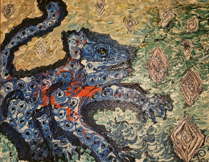 Cheetah Chasing Stars - El Rey Arts - Paintings & Prints, Animals ...