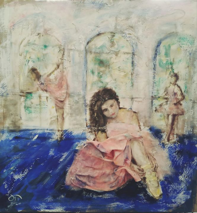 The ballet school - Daniel Wille - Paintings & Prints, People & Figures ...