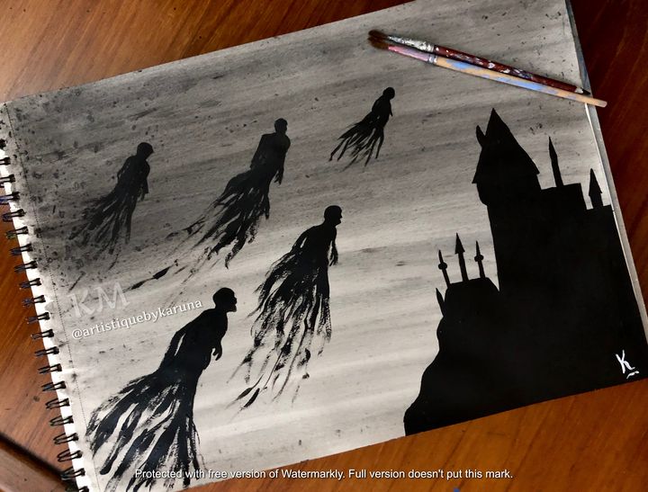 Dementors - Artistique by Karuna - Paintings & Prints, Childrens Art ...