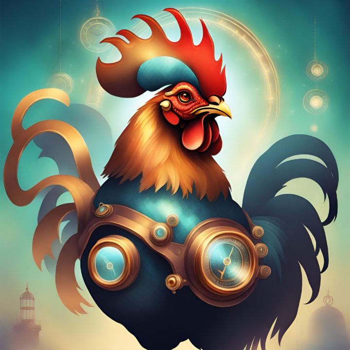 Rooster 2 - Jonny Design by Photography - Digital Art & AI, Fantasy ...