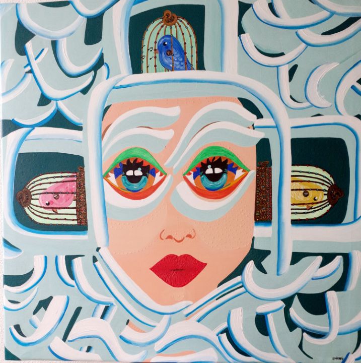 LADY CARILLON ll - EMIONDI - Paintings & Prints, Fantasy & Mythology ...
