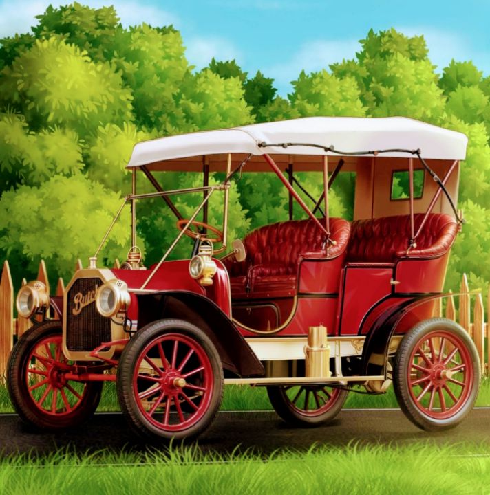 Old Ford - Art On Wheels - Paintings & Prints, Vehicles ...