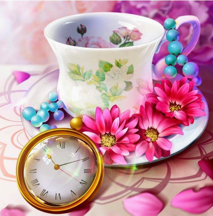 Tea Time Art - Art On Wheels - Paintings & Prints, Food & Beverage ...