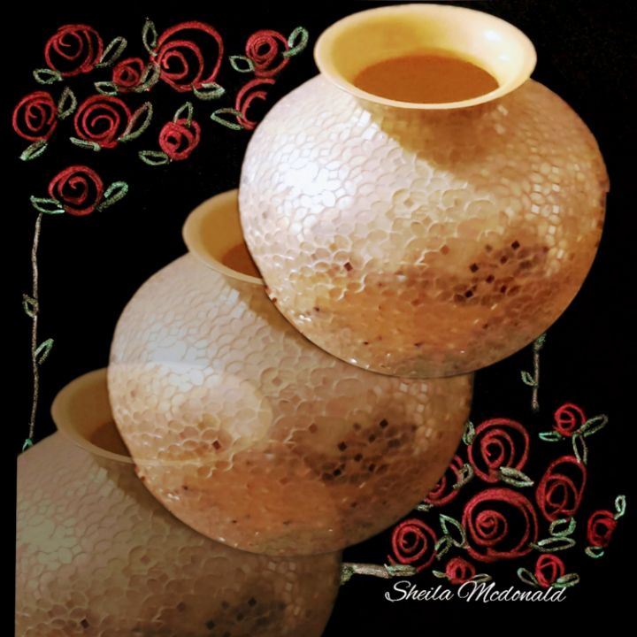 Reflection Vase Art - Art On Wheels - Digital Art & AI, Holidays ...